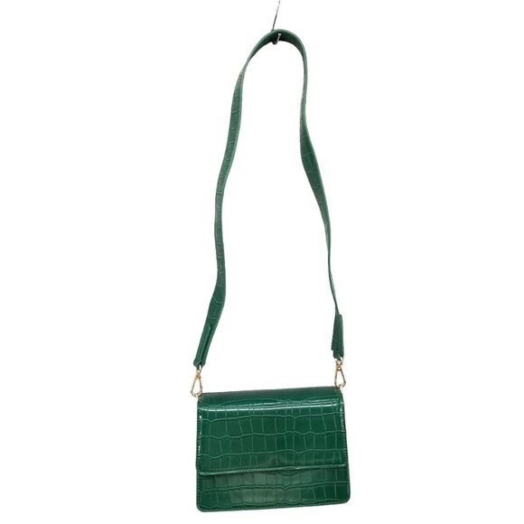 Telena | Bags | Telena Crossbody Shoulder Bag Crocodile Embossed Pu ...